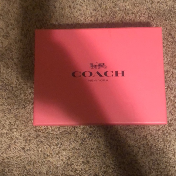 Coach | Bags | Coach Box Program Smooth Zip Case | Poshmark